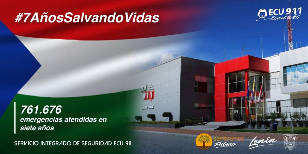 En siete años, el ECU 911 Ibarra coordinó la atención de 761.676 ...